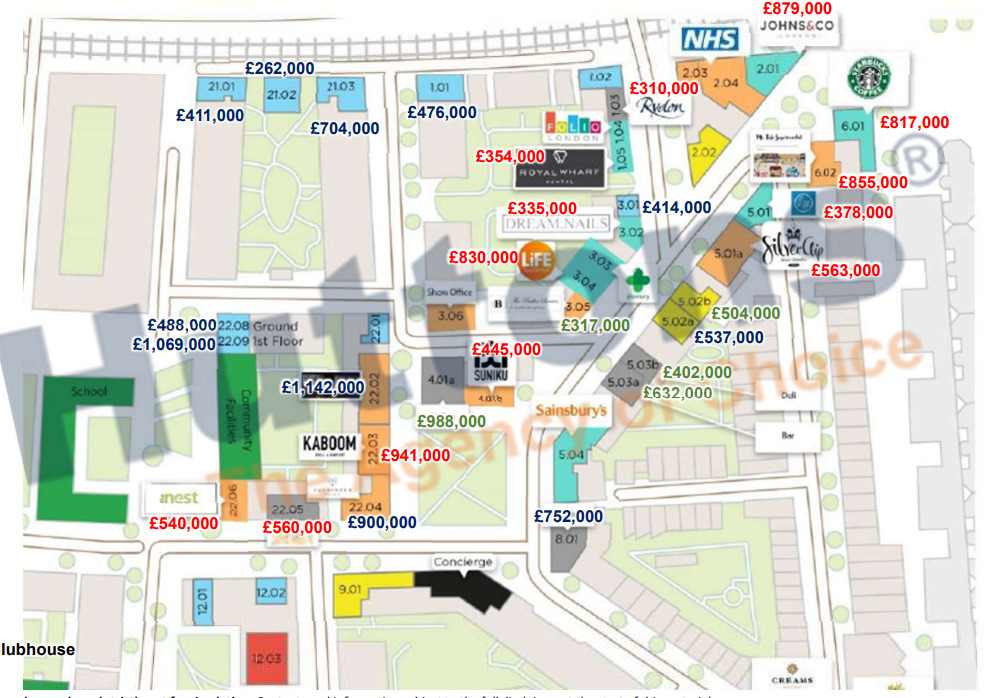 Unit Availability - PropertyFactSheet